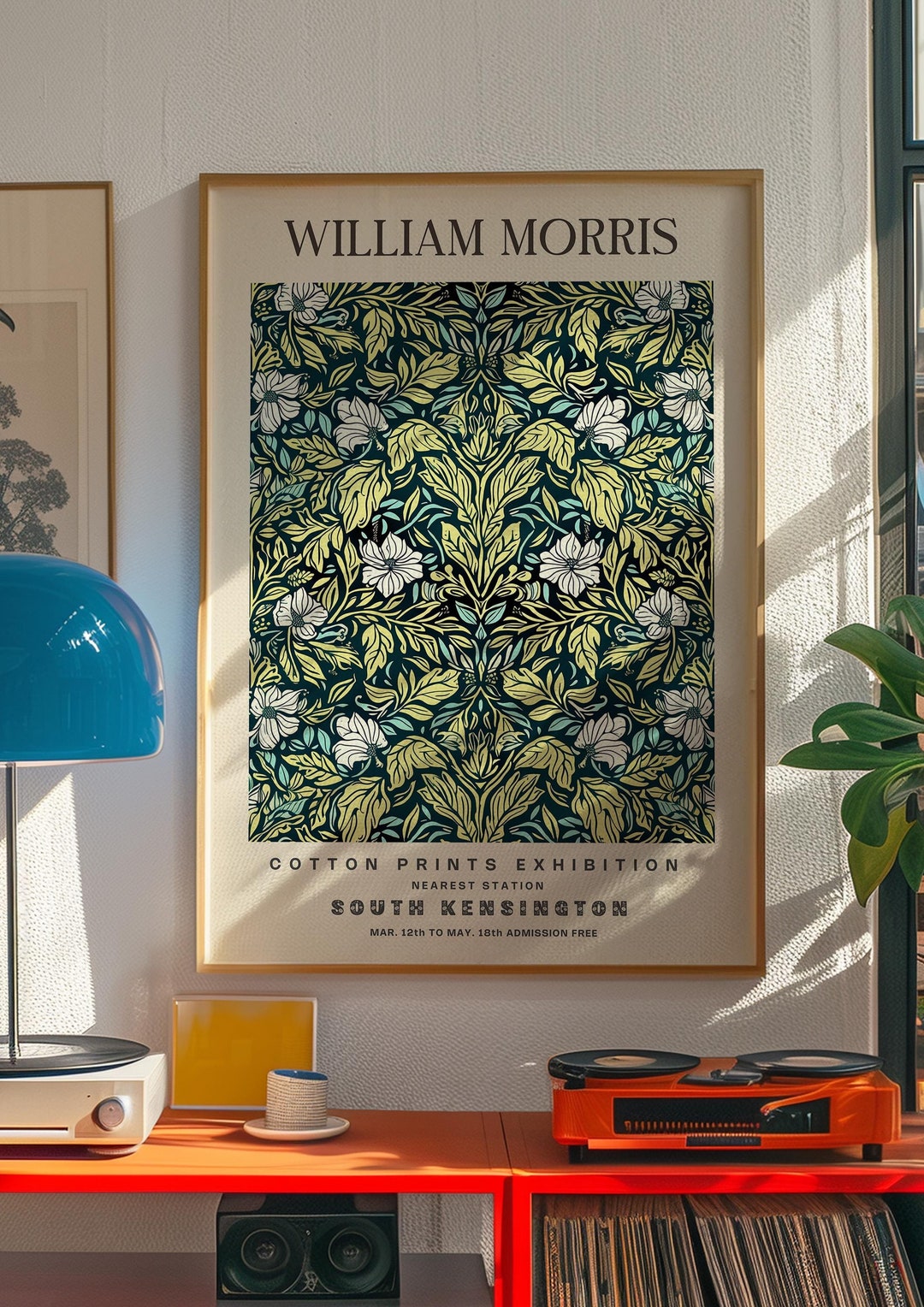 William Morris Textiles Art Museum Quality Print, William Morris Poster ...