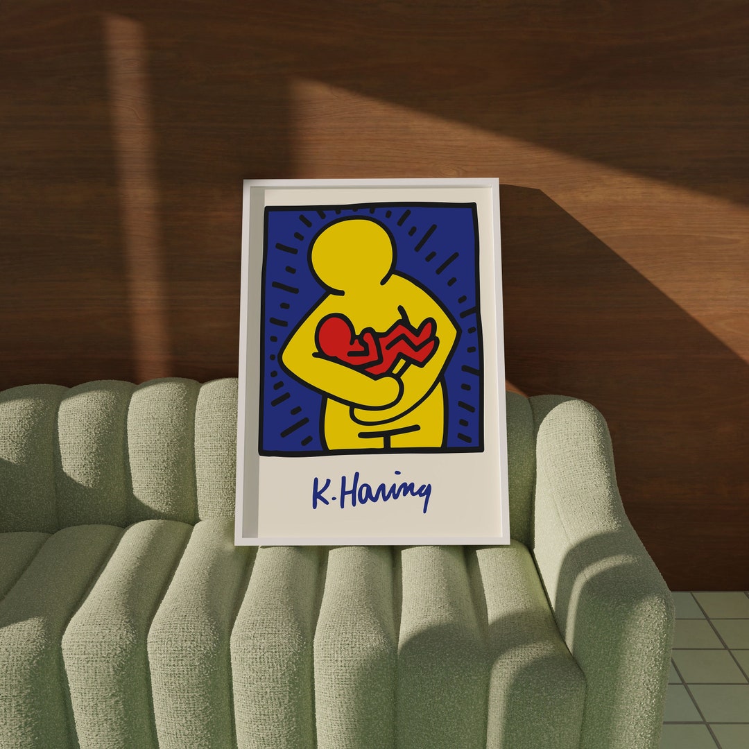Keith Haring Baby Museum Quality Print, Keith Haring Poster, Pop Art ...
