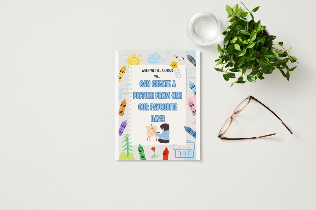 Anxious Child Learning Cards / Posters - Etsy