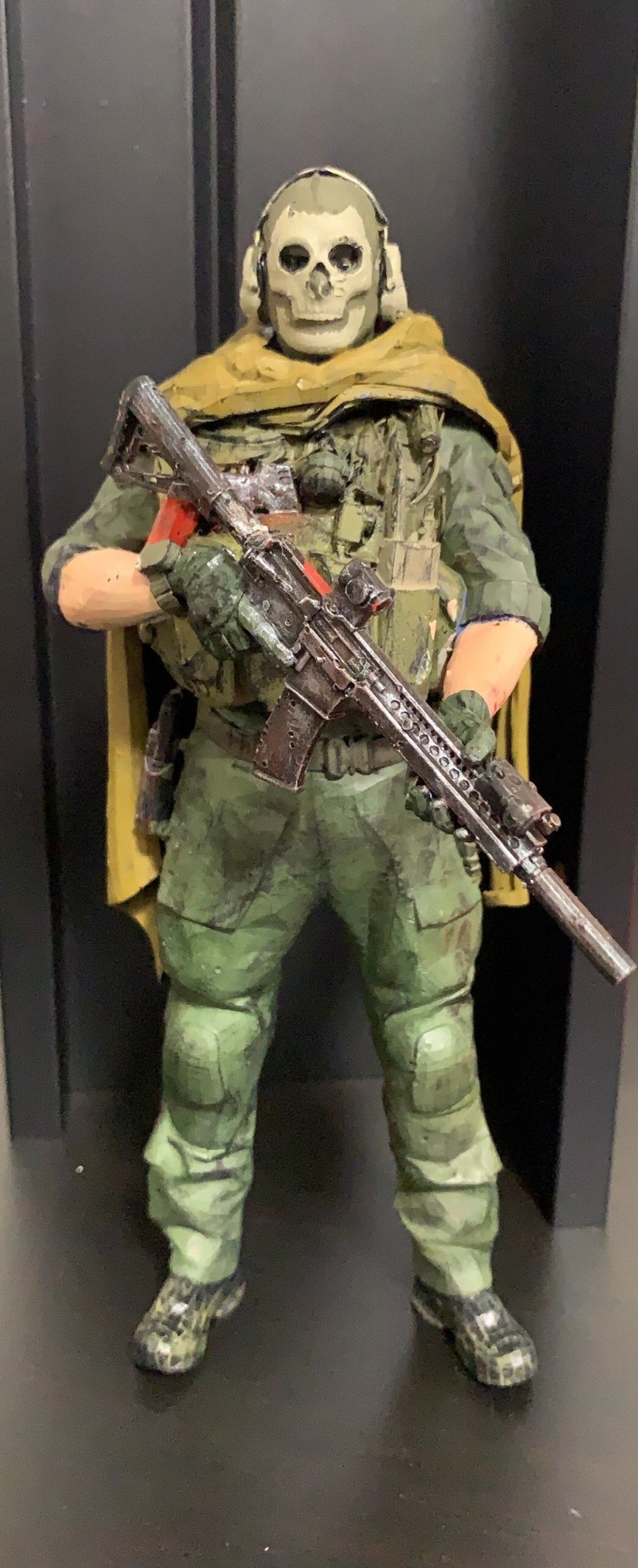 Ghost COD, call of duty, Ghost MW2, MW2 3d printer, ghost 3d - Etsy ...