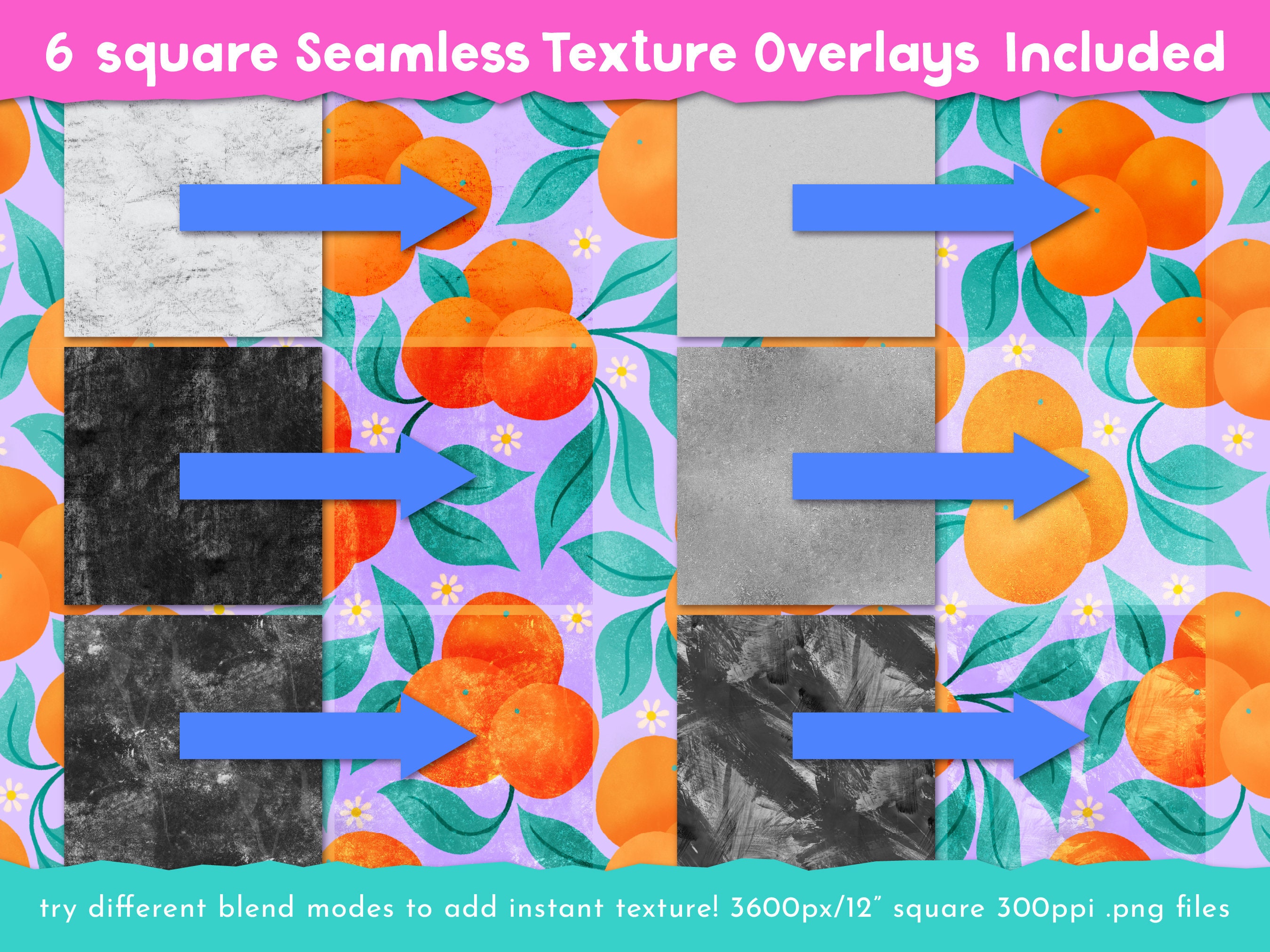 The Pattern Maker Canvas for Procreate Texture Brushes and - Etsy