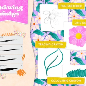 The Pattern Maker Canvas for Procreate, Texture Brushes and Seamless Canvas Texture Overlays for ...