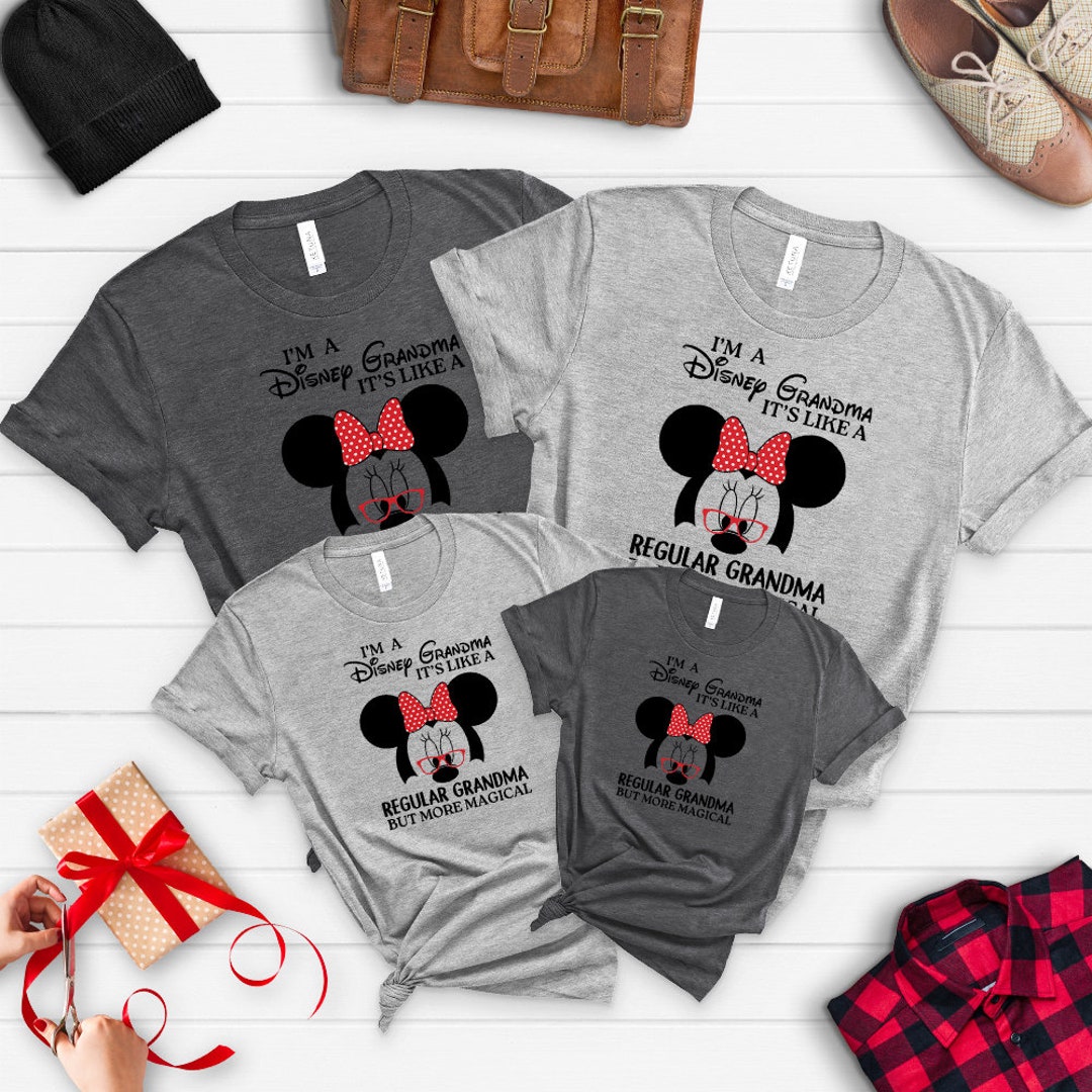 Disney Grandma, Regular Grandma Minnie, Grandma Disneyland Shirt ...