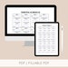 Writing Schedule Template | Writing Routine Planner | Daily Writing ...