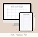 Word Count Tracker Template | Writing Progress Tracker| Writing Tool ...