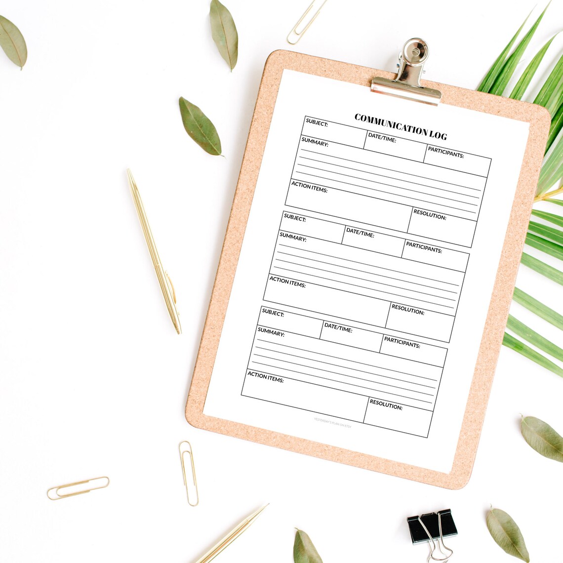 Communication Log | Communication History | Communication Logbook ...