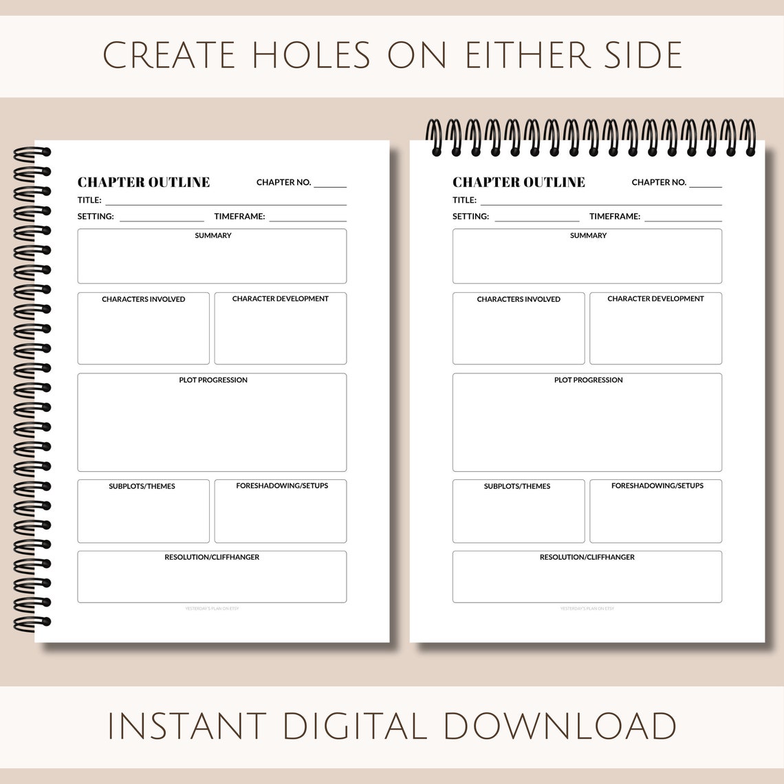 Chapter Outline | Chapter Outline Template | Chapter Breakdown ...