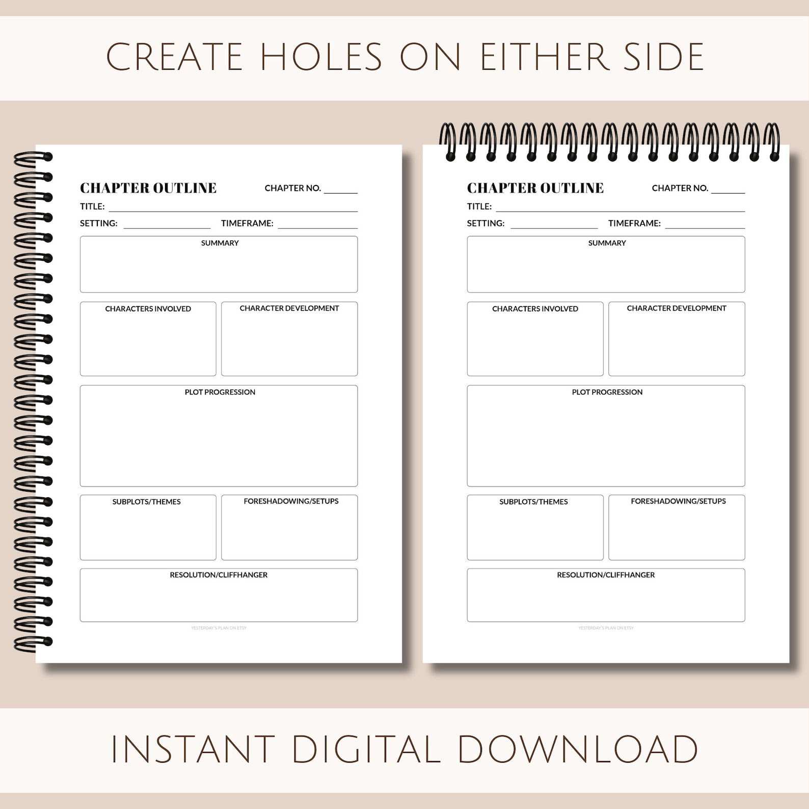 Chapter Outline | Chapter Outline Template | Chapter Breakdown ...