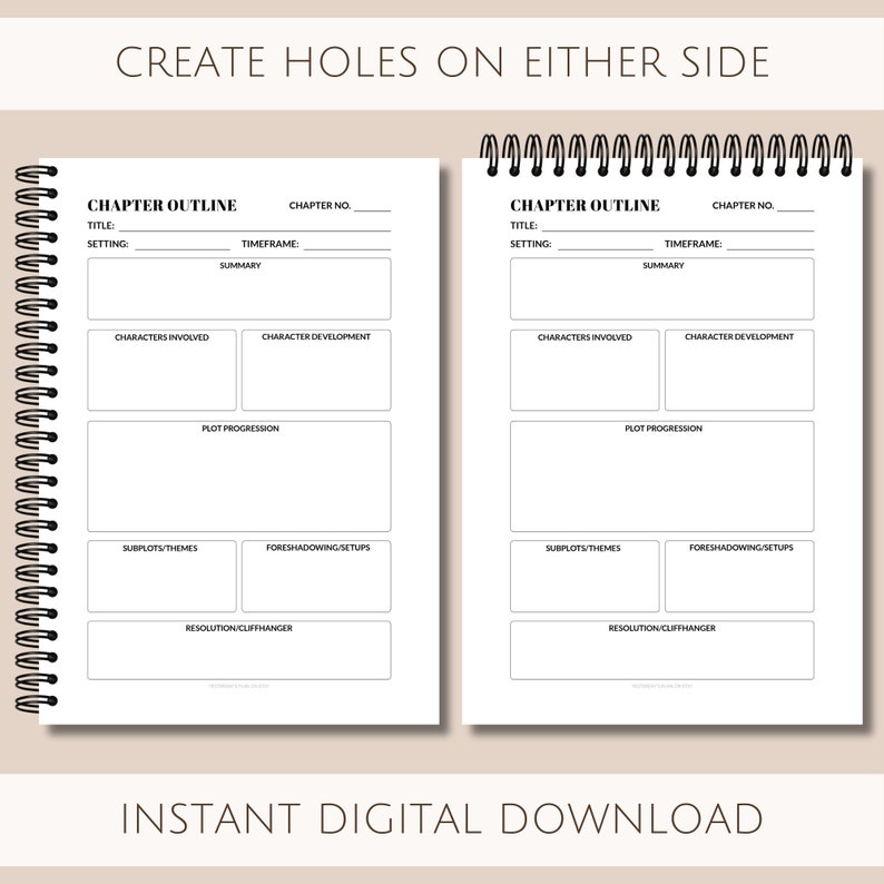 Chapter Outline | Chapter Outline Template | Chapter Breakdown ...