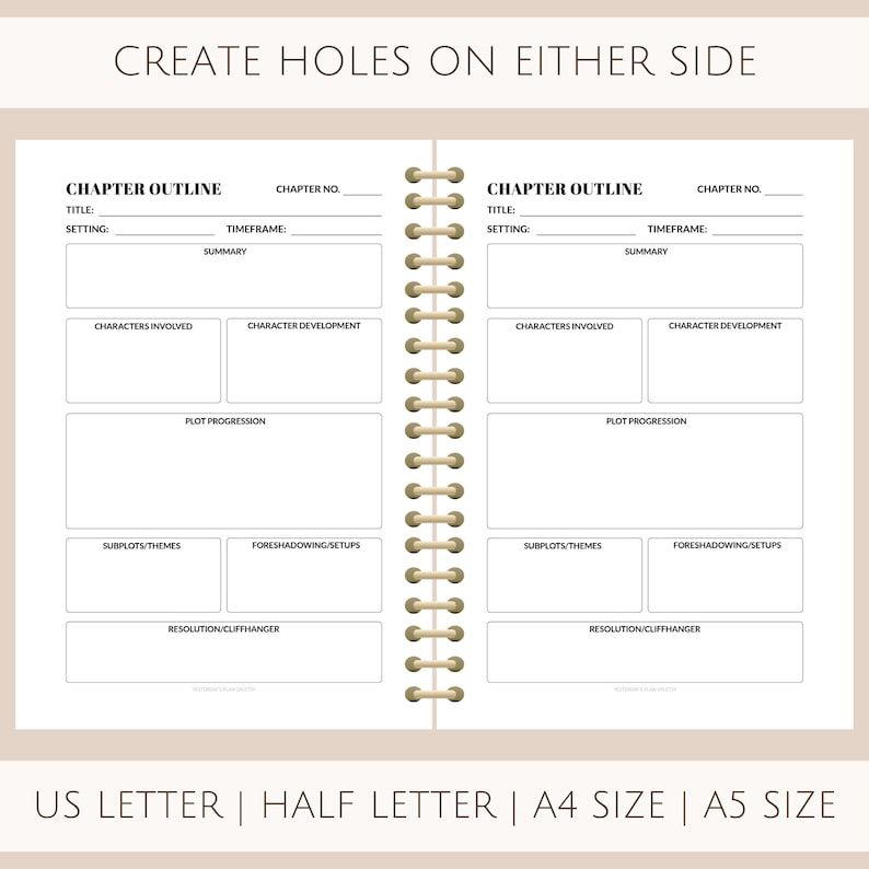 Chapter Outline | Chapter Outline Template | Chapter Breakdown ...