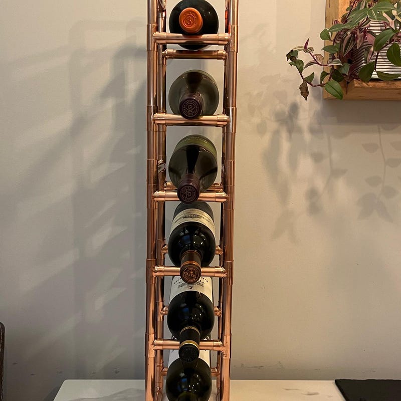 Slim Wine Rack - Etsy UK