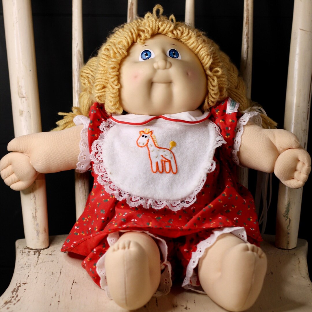 1980s Vintage Cabbage Patch Doll Collectible Baby Doll With - Etsy