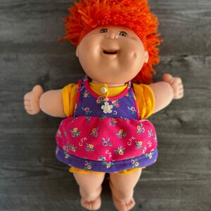 Vintage Genuine Cabbage Patch Kid Collectible Doll With Plastic Head ...