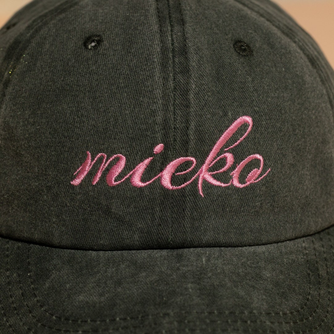 Personalized Vintage Cap Custom EMBROIDERED Name Hat Personalized ...