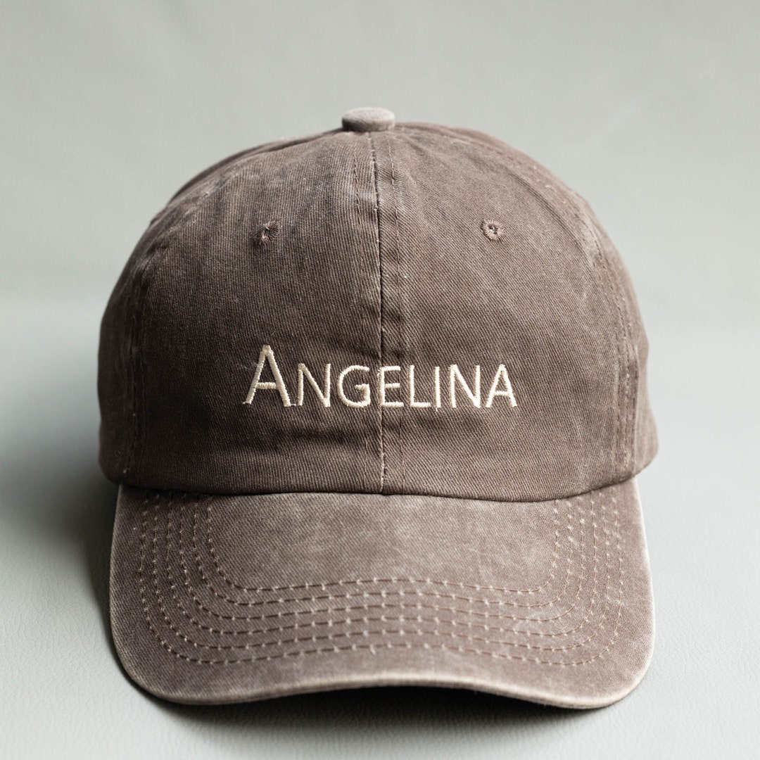 Custom EMBROIDERED Name Hat Personalized Vintage Cap Personalized ...