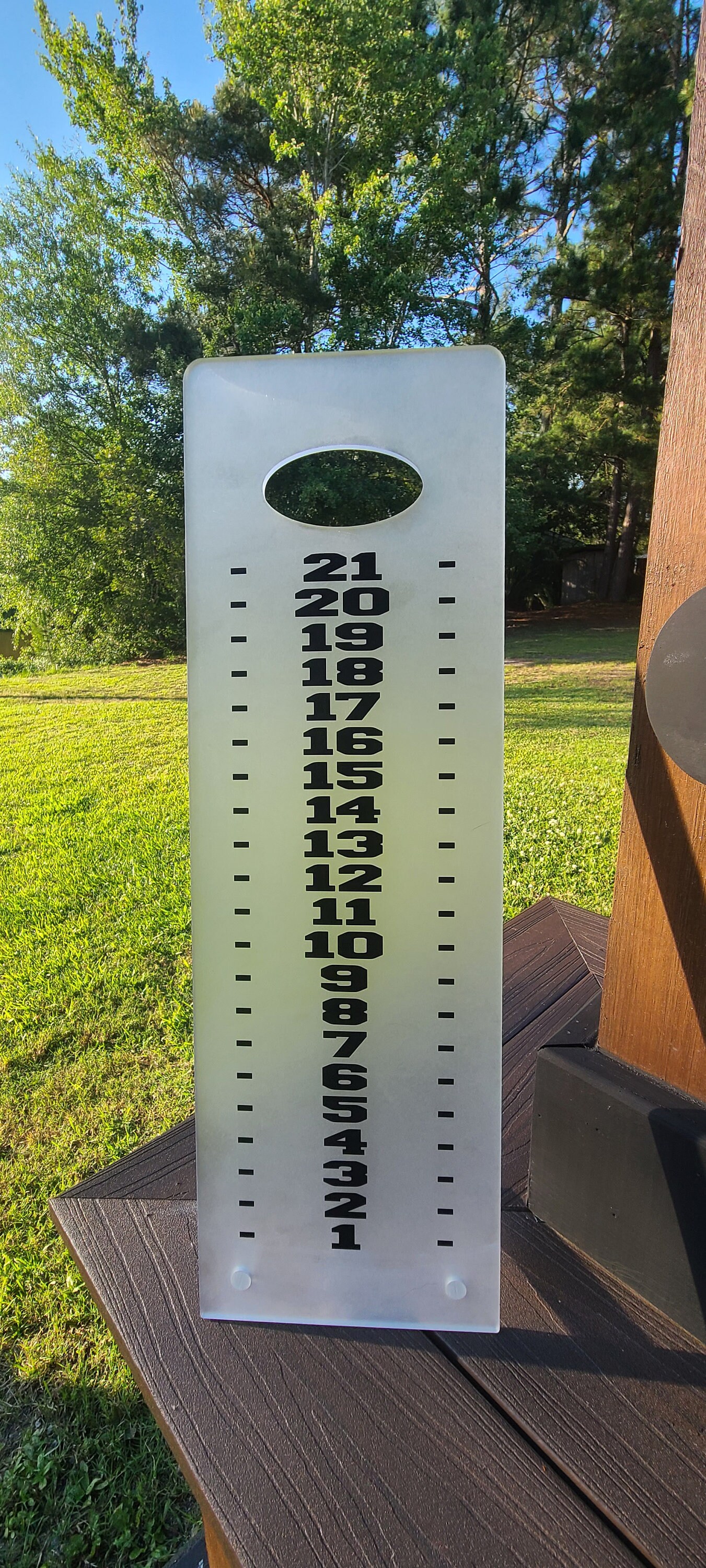 Acrylic Cornhole Scoreboard - Etsy