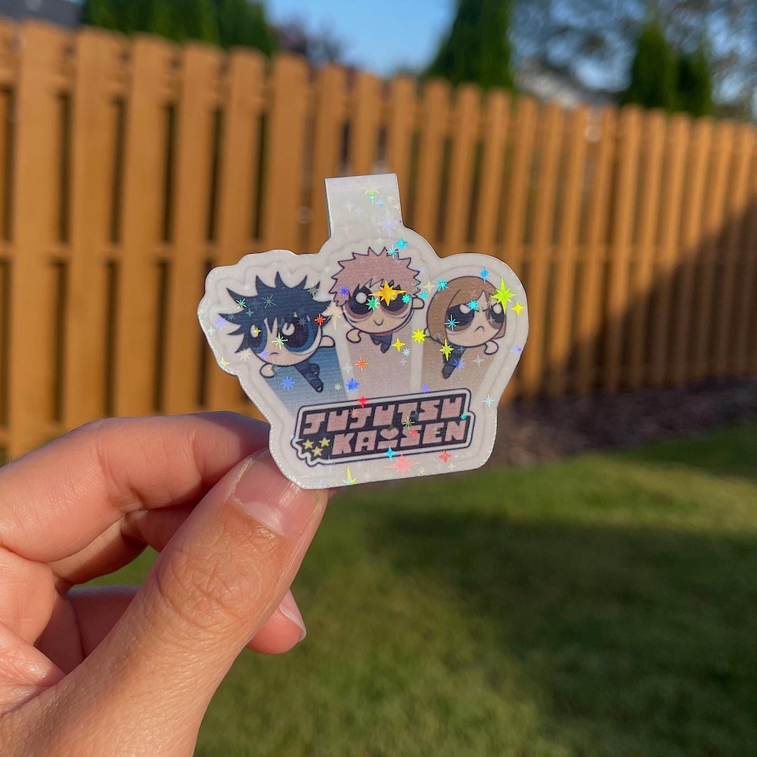 Powerpuff JJK Magnetic Bookmark | Bookmarked - Etsy