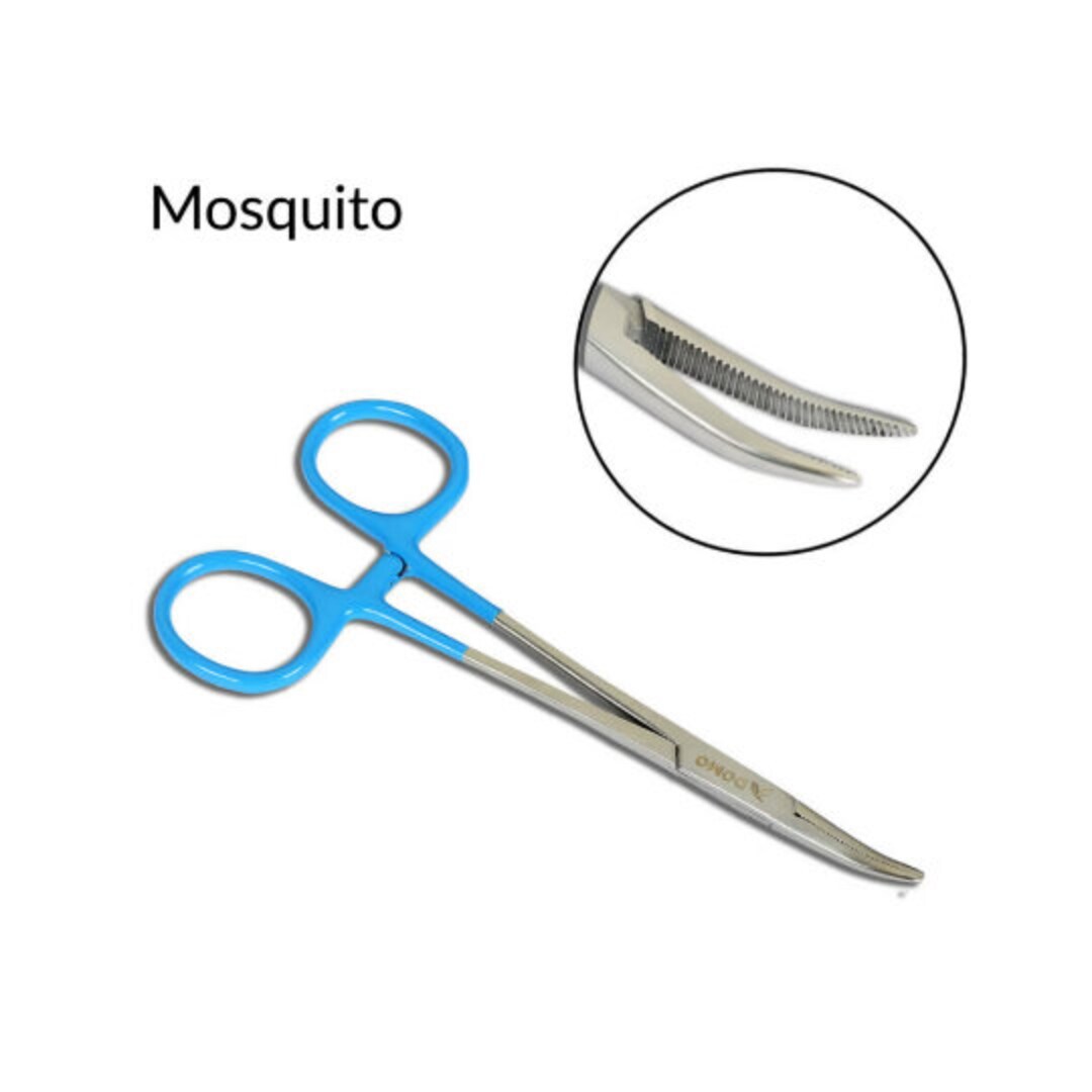 Stainless Steel 12.5 Cm Mosquito Forceps Premium Quality Curved ...