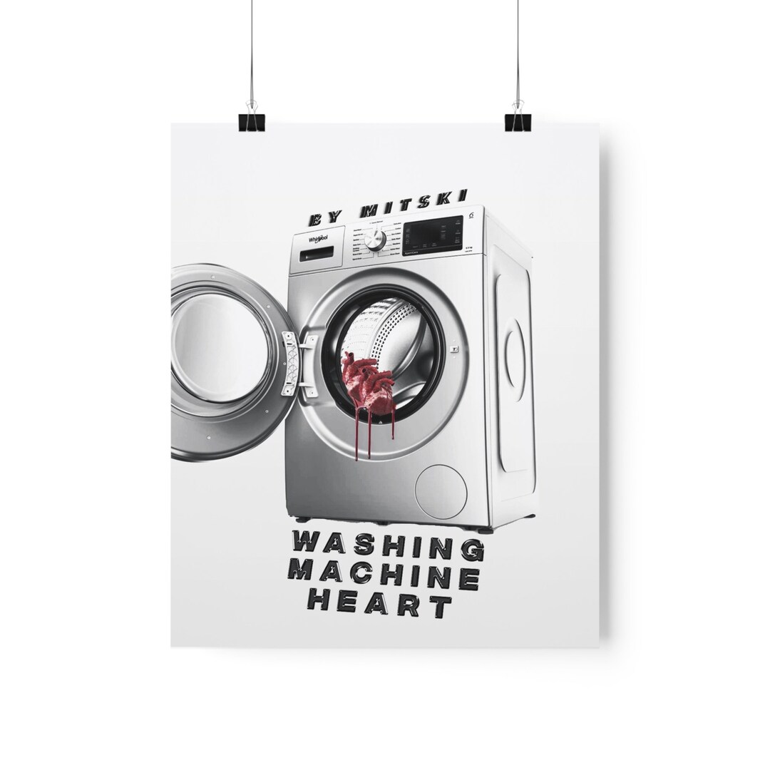 Mitski's Washing Machine Heart Poster - Etsy