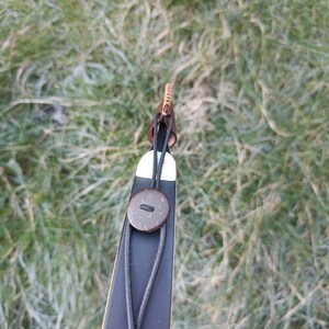 Bow String Keeper - Leather Bow String Holder - Universal String Keeper ...