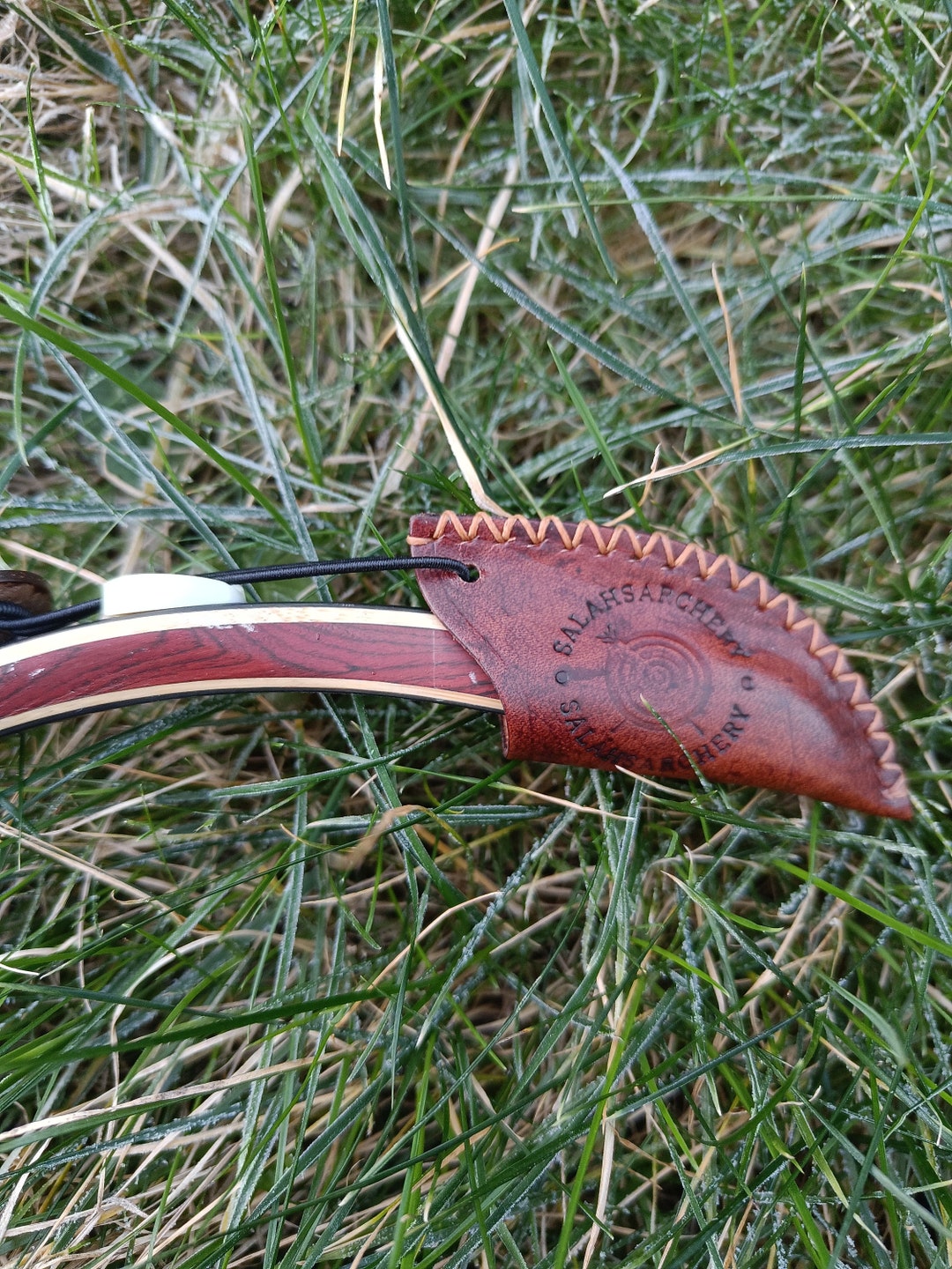 Bow String Keeper - Leather Bow String Holder - Universal String Keeper ...