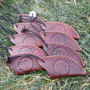 Bow String Keeper - Leather Bow String Holder - Universal String Keeper ...