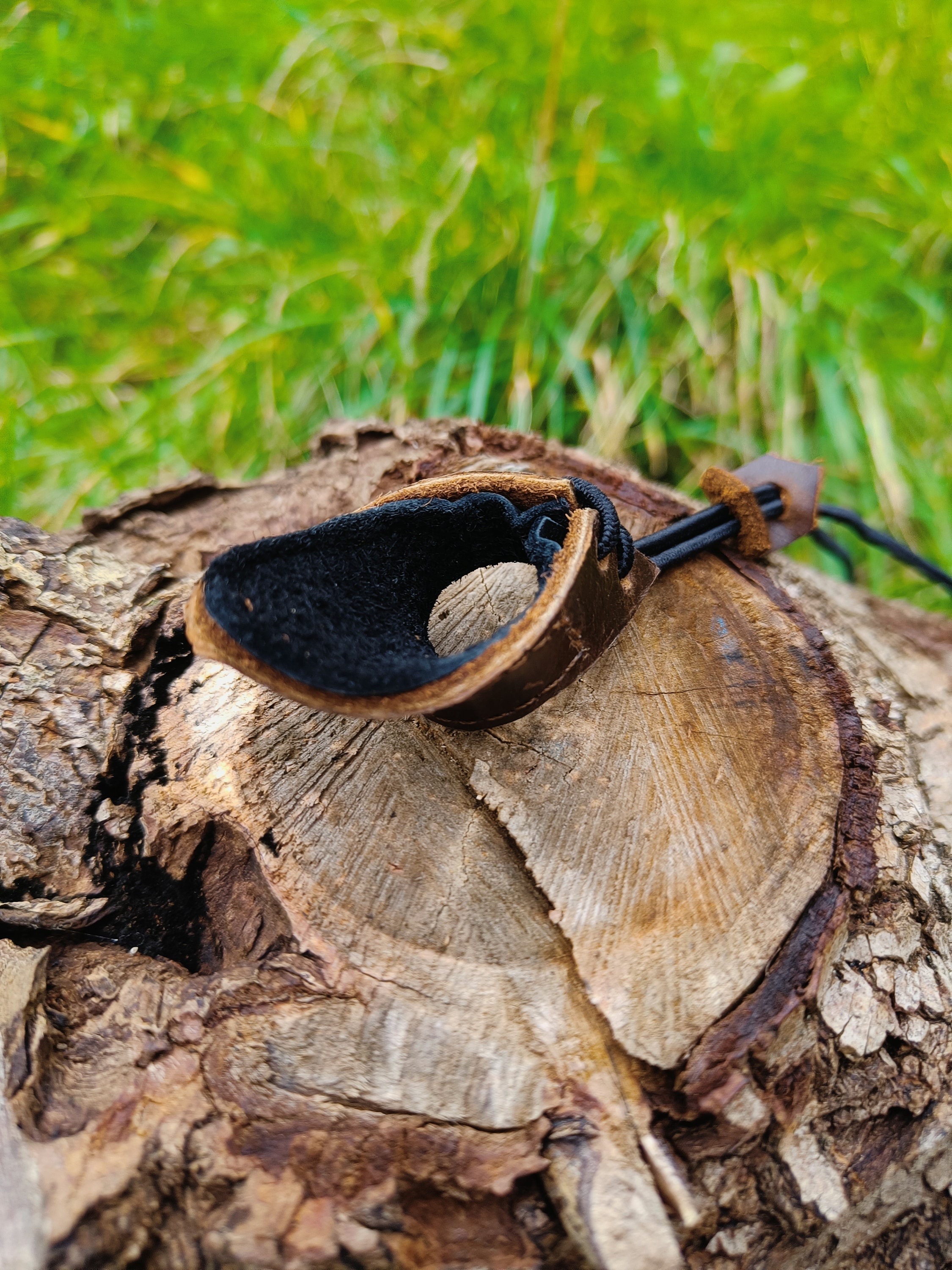 Leather Thumb Ring Archery Thumb Ring Soft Leather Thumb Ring Archery ...