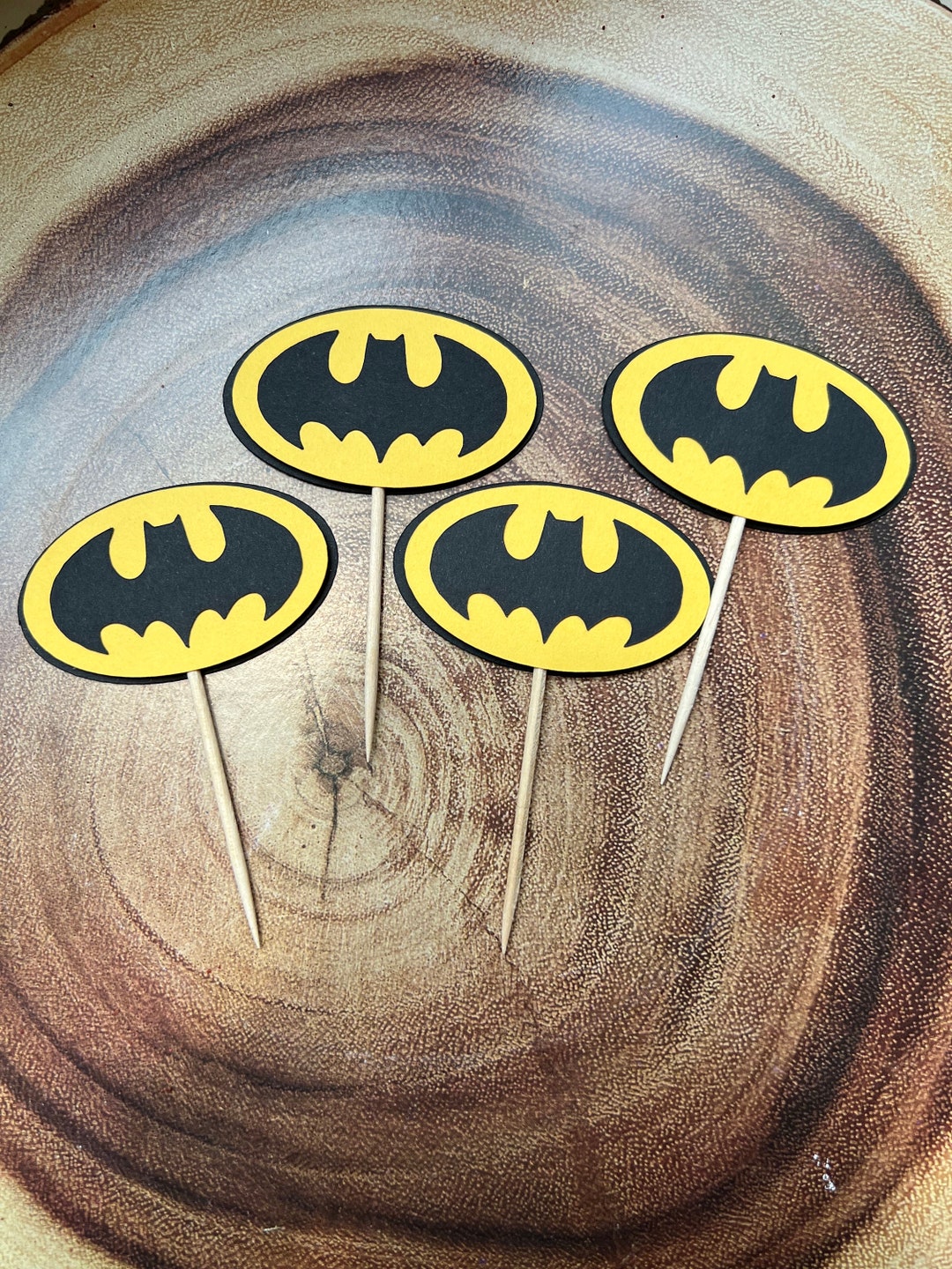 Bat Party Cupcake Toppers - Etsy
