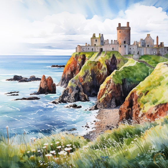 Coast Landscape Scotland Wallpaper