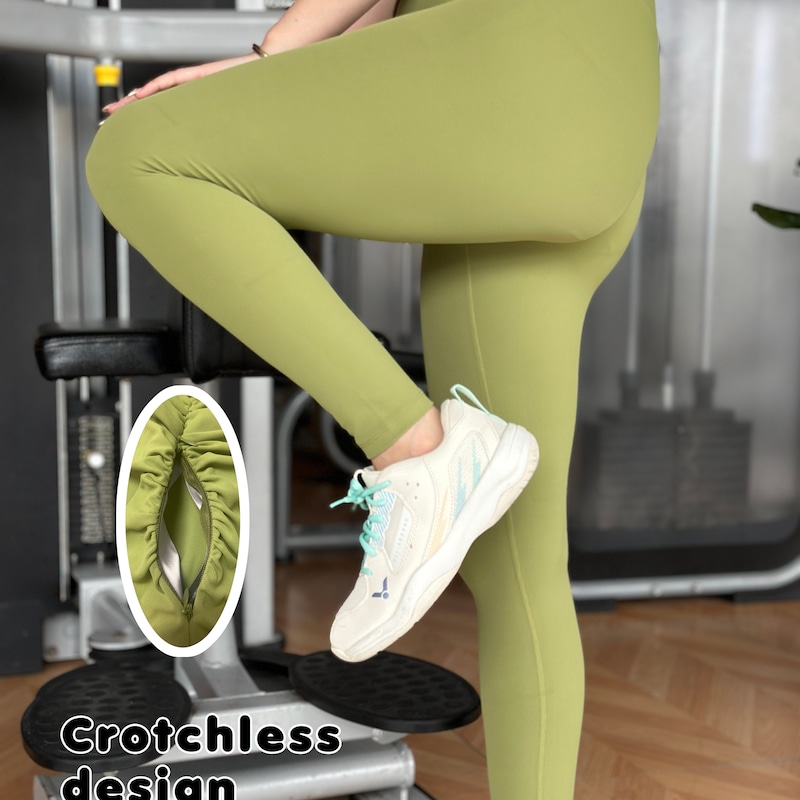 Open Crotch Leggings - Etsy Canada