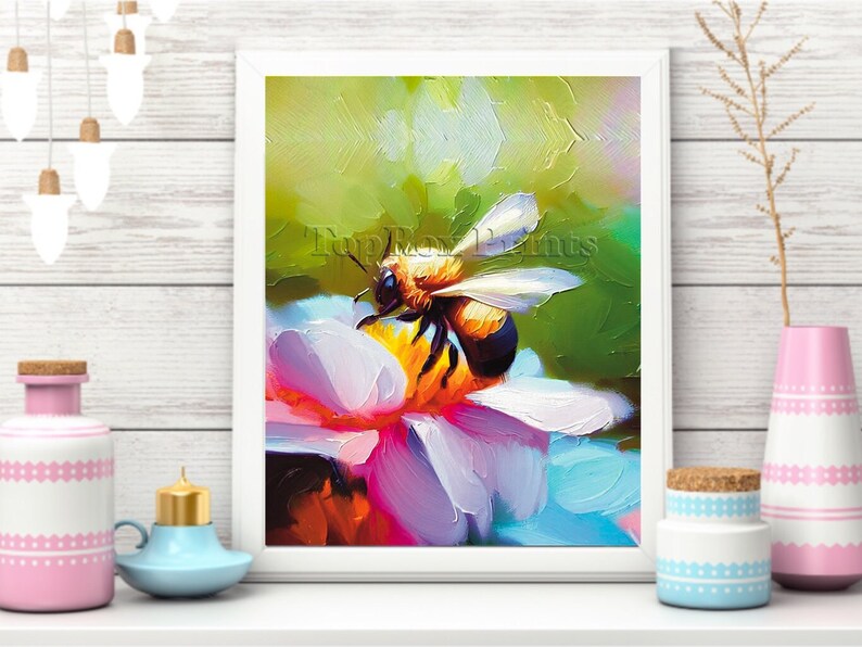 Instant Download watermark Removed, Printable Wall Art, Bee Print ...