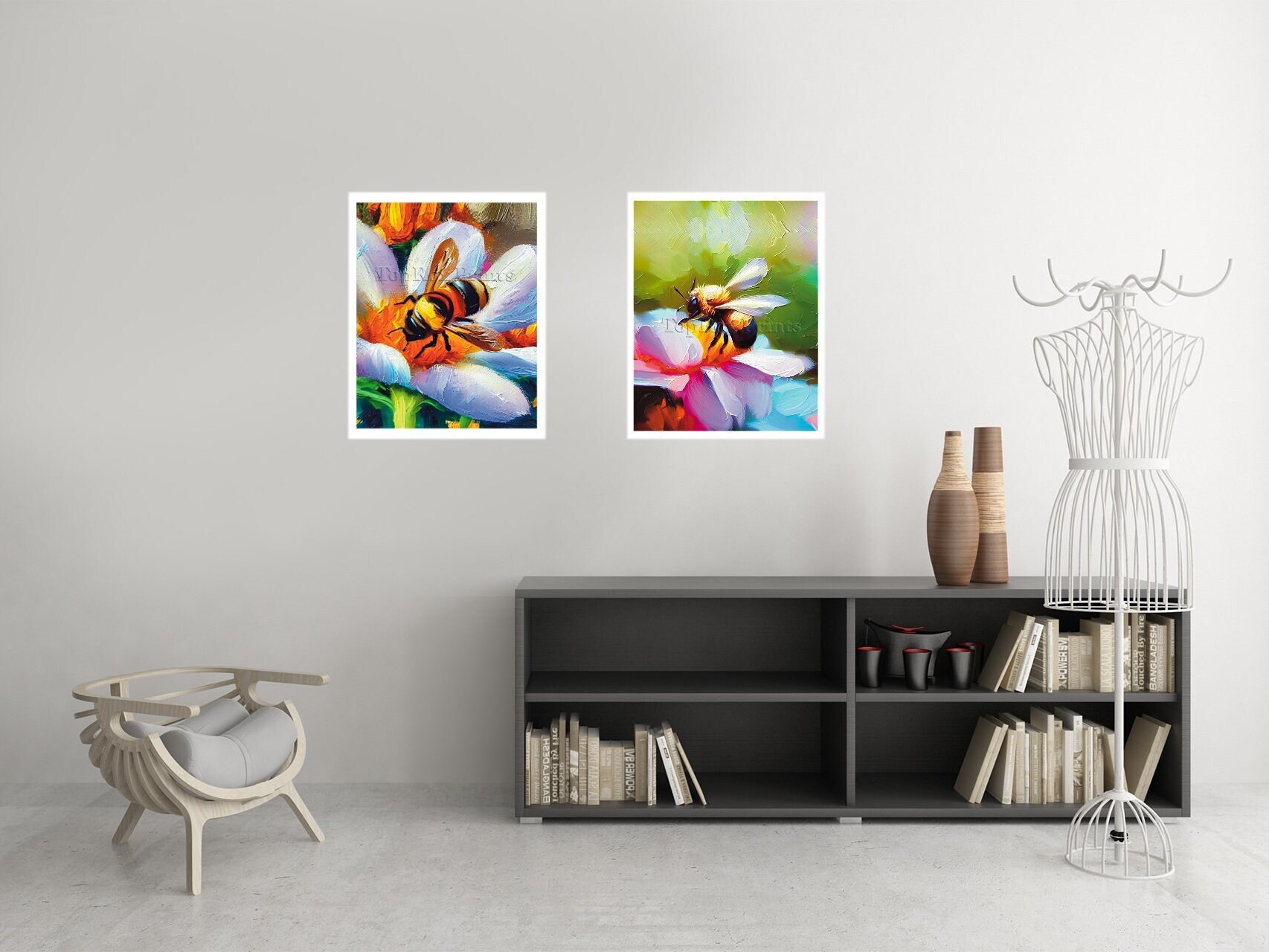 Instant Download watermark Removed, Printable Wall Art, Bee Print ...