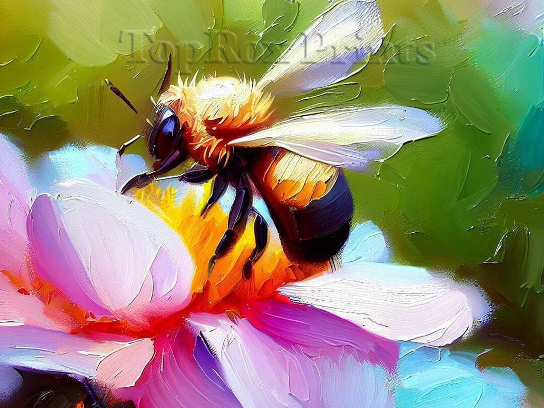 Instant Download watermark Removed, Printable Wall Art, Bee Print ...