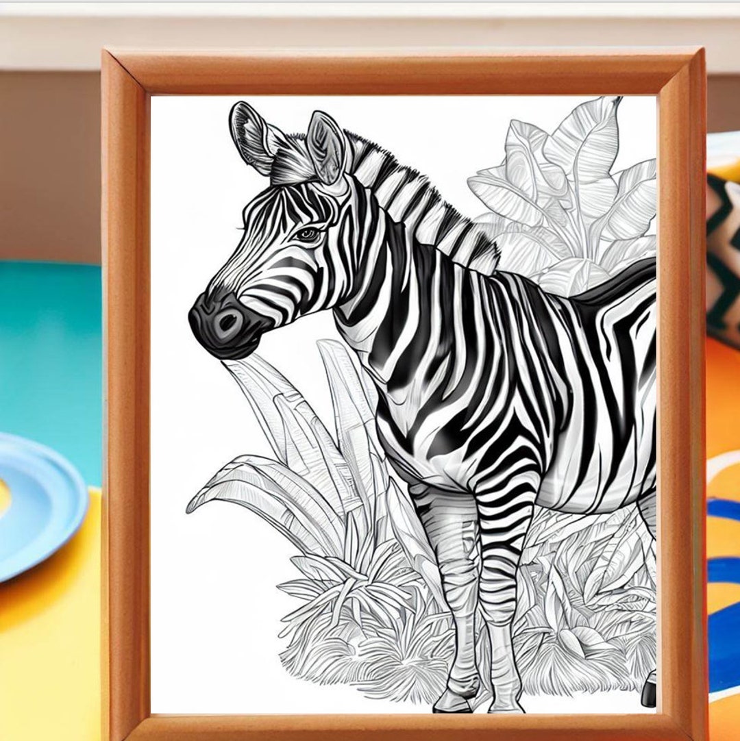 Jungle Safari Adventures: Kids Coloring Book – 30+ Fun Coloring ...
