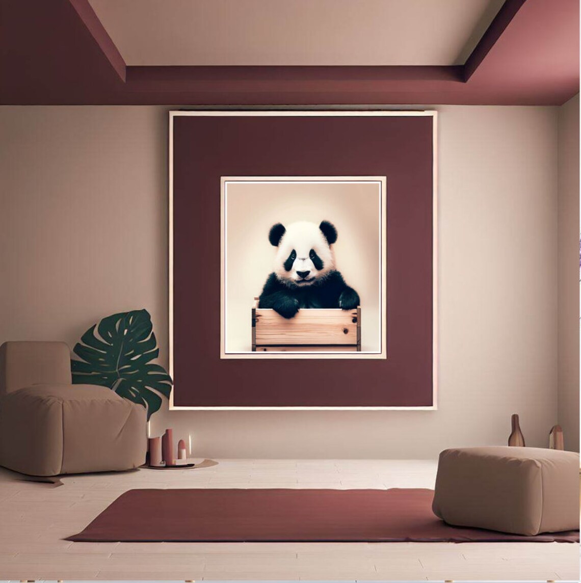 Adorable Panda Printable Wall Art Home Decor 20 High Resolution Cute ...