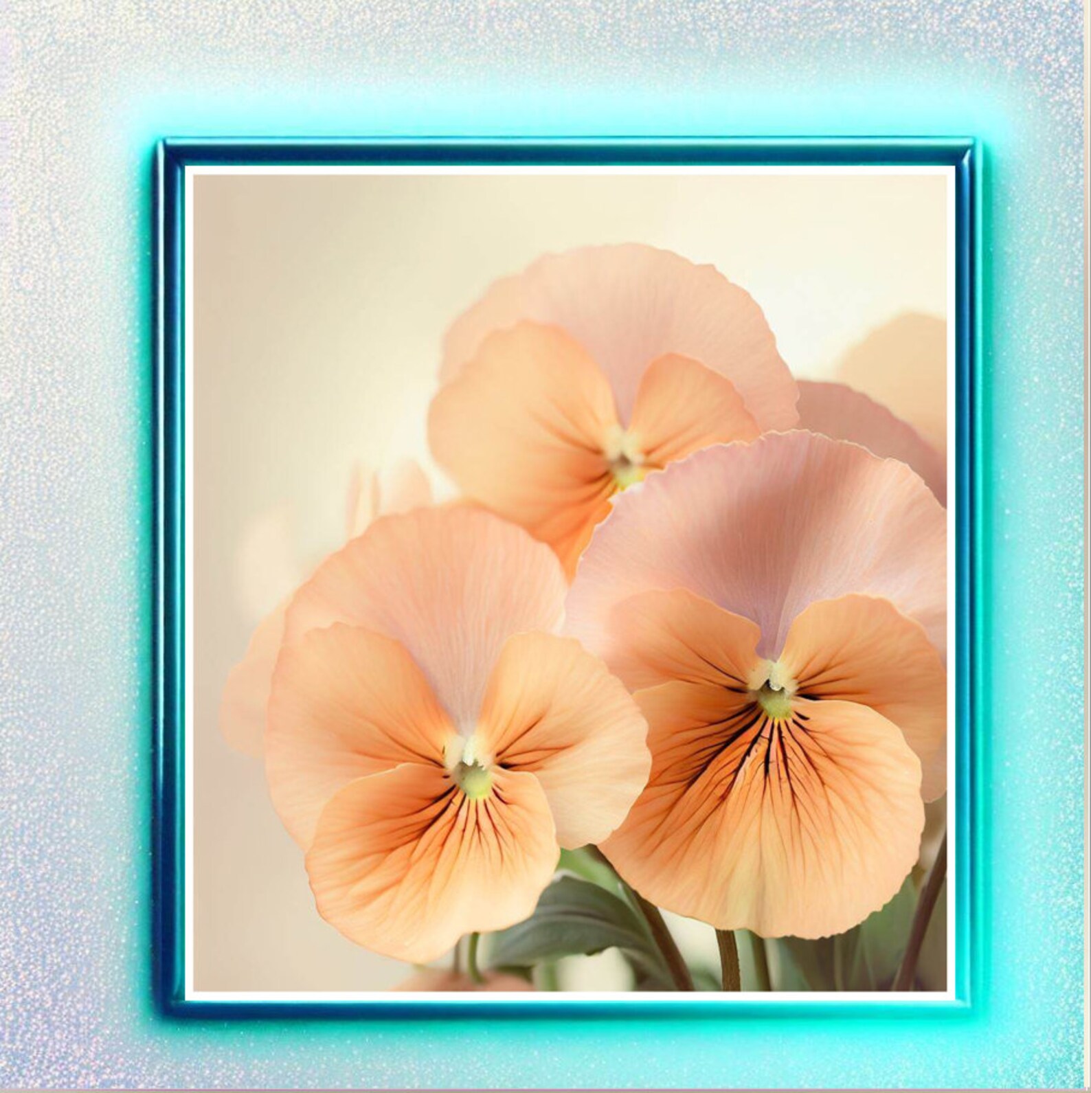 Printable Pansy Flowers Digital Wall Art, 20 High-resolution Pansy ...
