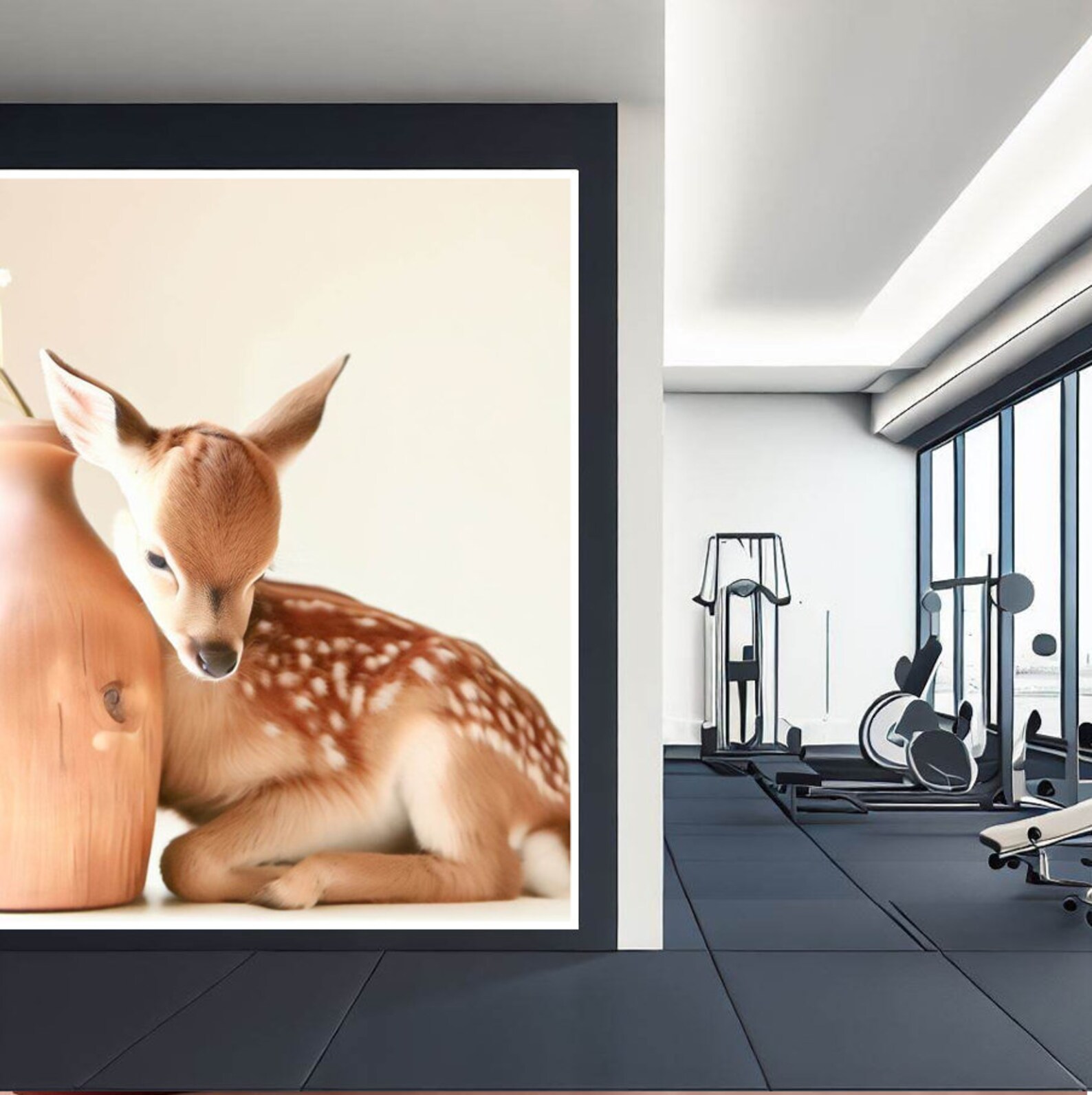 Printable Fawn Digital Wall Art, 20 High Resolution Fawn Living Room ...