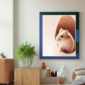 Printable Hamster Digital Wall Art, 20 High Resolution Hamster Living ...