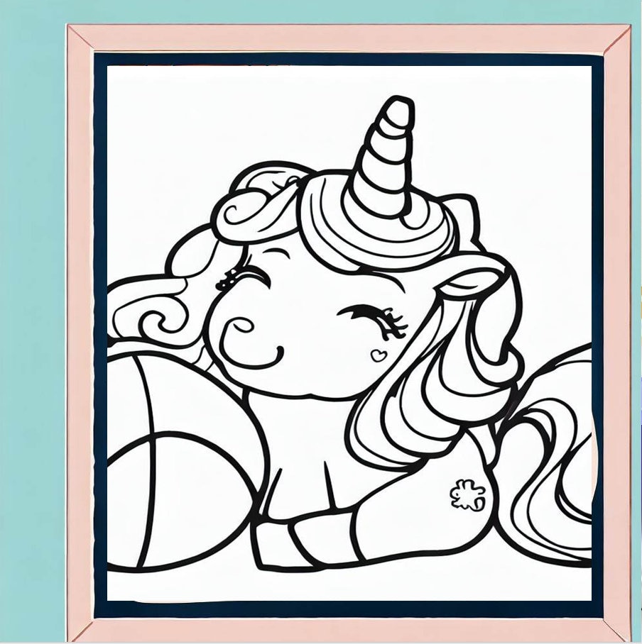 Magical Unicorn Adventures: Kids Coloring Book 40 Fun - Etsy