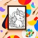 Magical Unicorn Adventures: Kids Coloring Book 40 Fun - Etsy