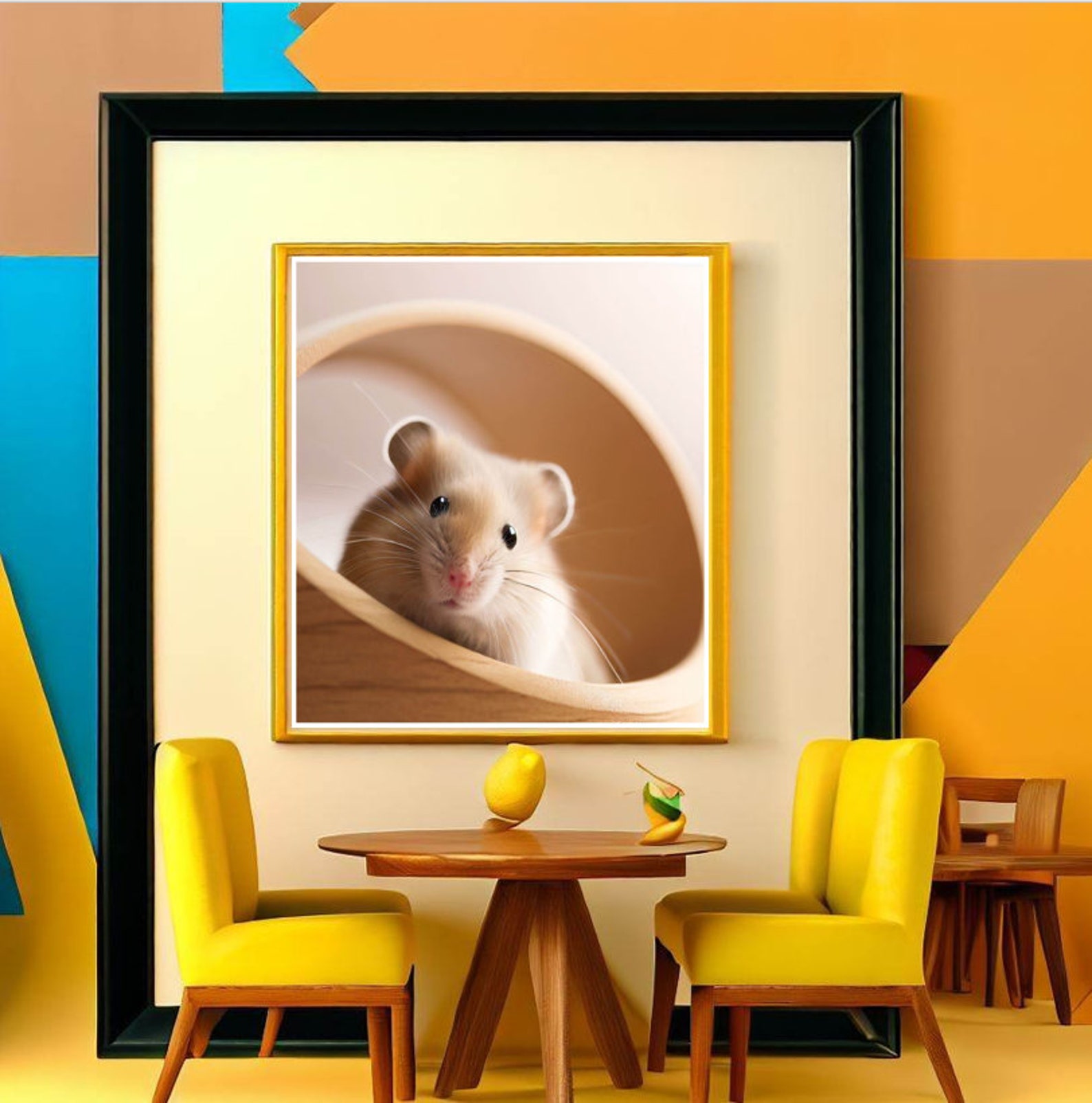 Printable Hamster Digital Wall Art, 20 High Resolution Hamster Living ...