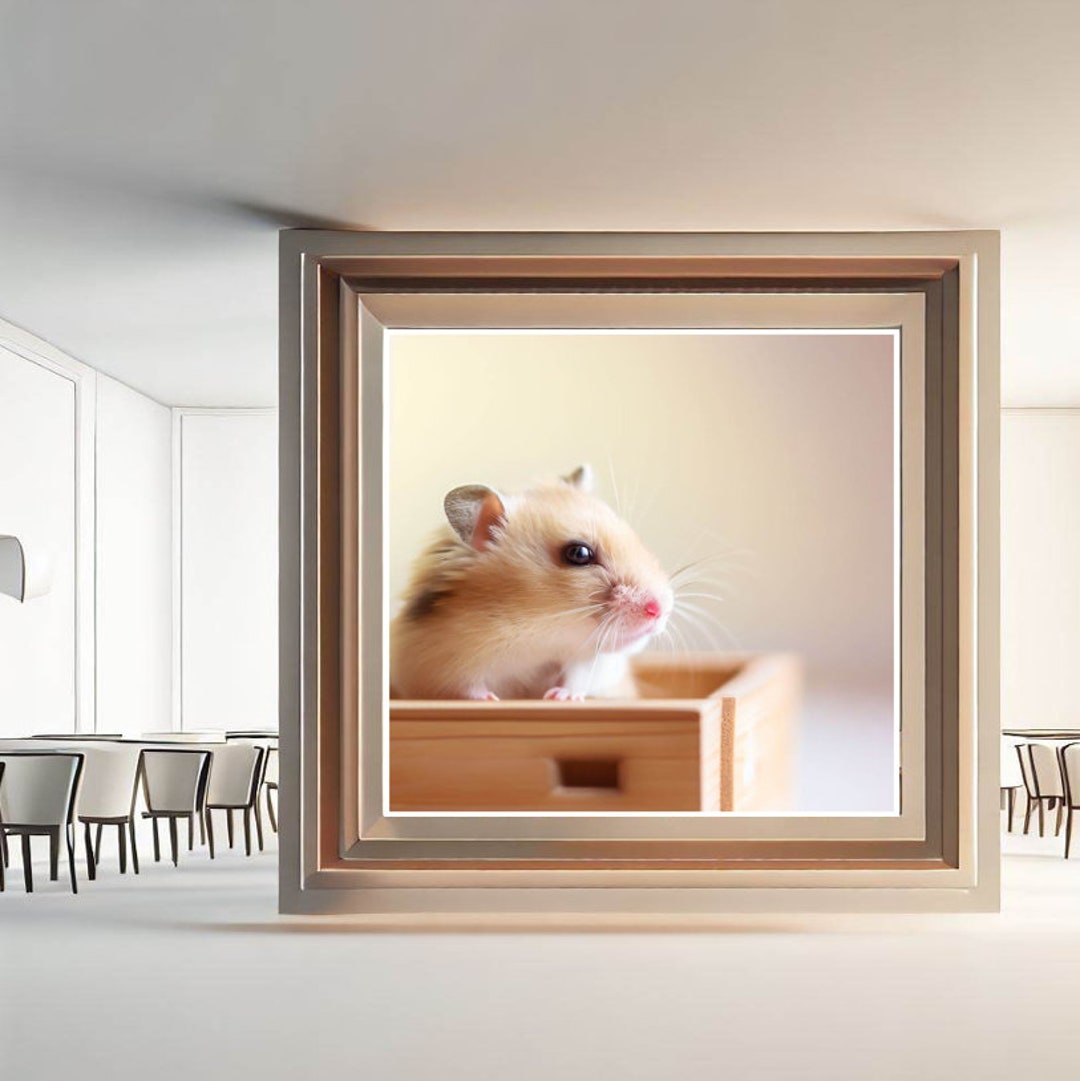 Printable Hamster Digital Wall Art, 20 High Resolution Hamster Living Room Décor, Art Print ...