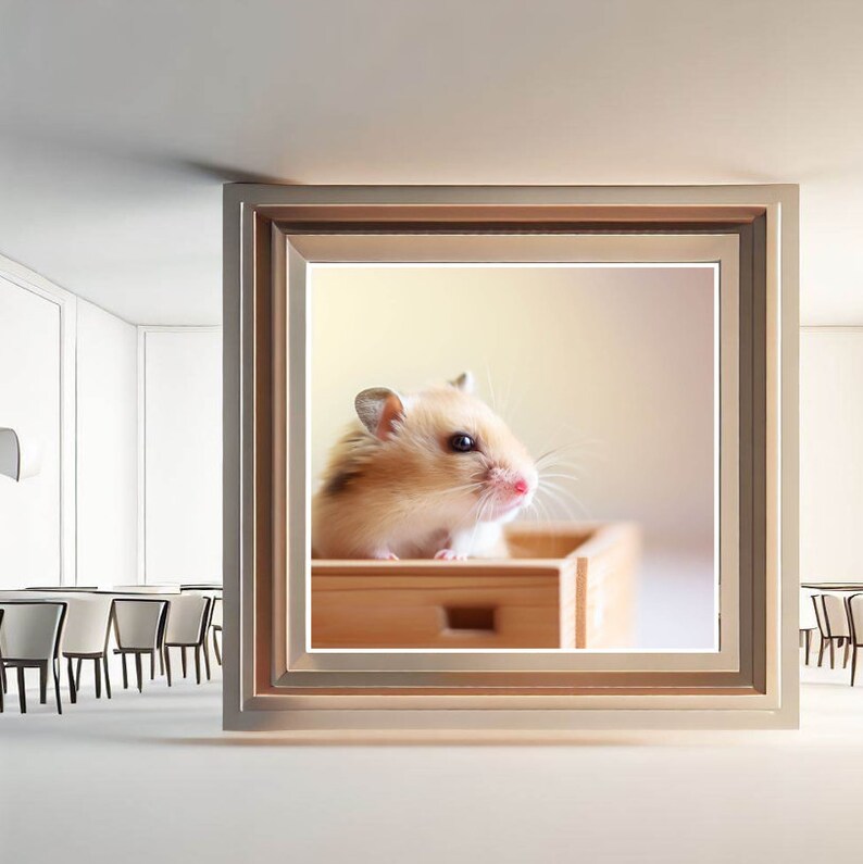 Printable Hamster Digital Wall Art, 20 High Resolution Hamster Living ...