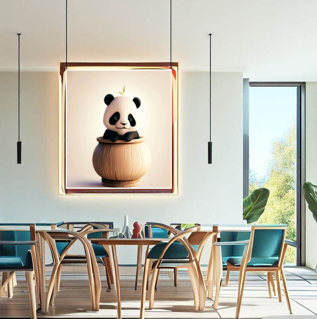 Adorable Panda Printable Wall Art Home Decor 20 High Resolution Cute ...