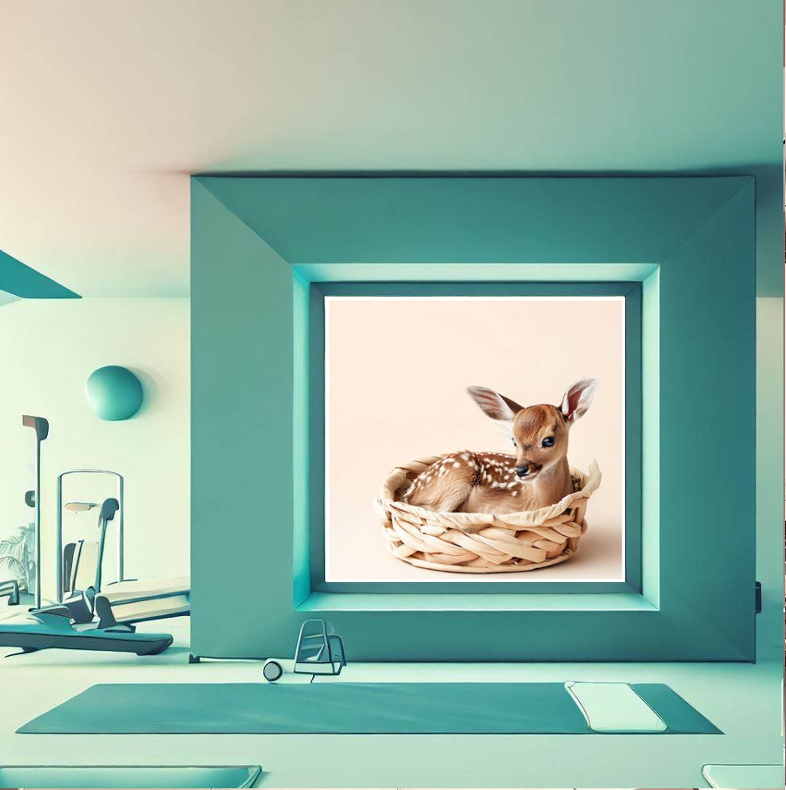 Printable Fawn Digital Wall Art, 20 High Resolution Fawn Living Room ...