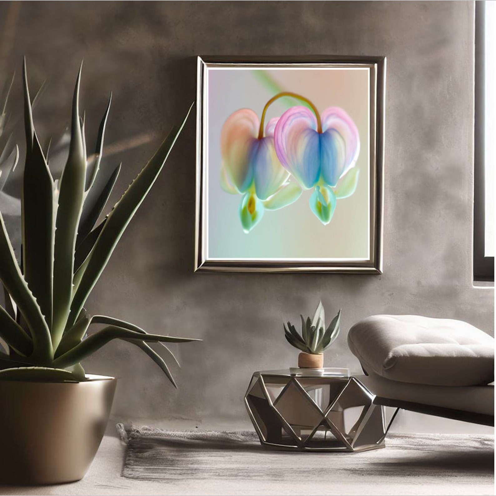 Bleeding Heart Masterpieces: Bleeding Heart Wall Art for Living Room ...