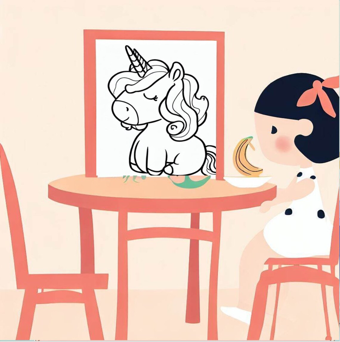 Magical Unicorn Adventures: Kids Coloring Book – 40 Fun Unicorn ...