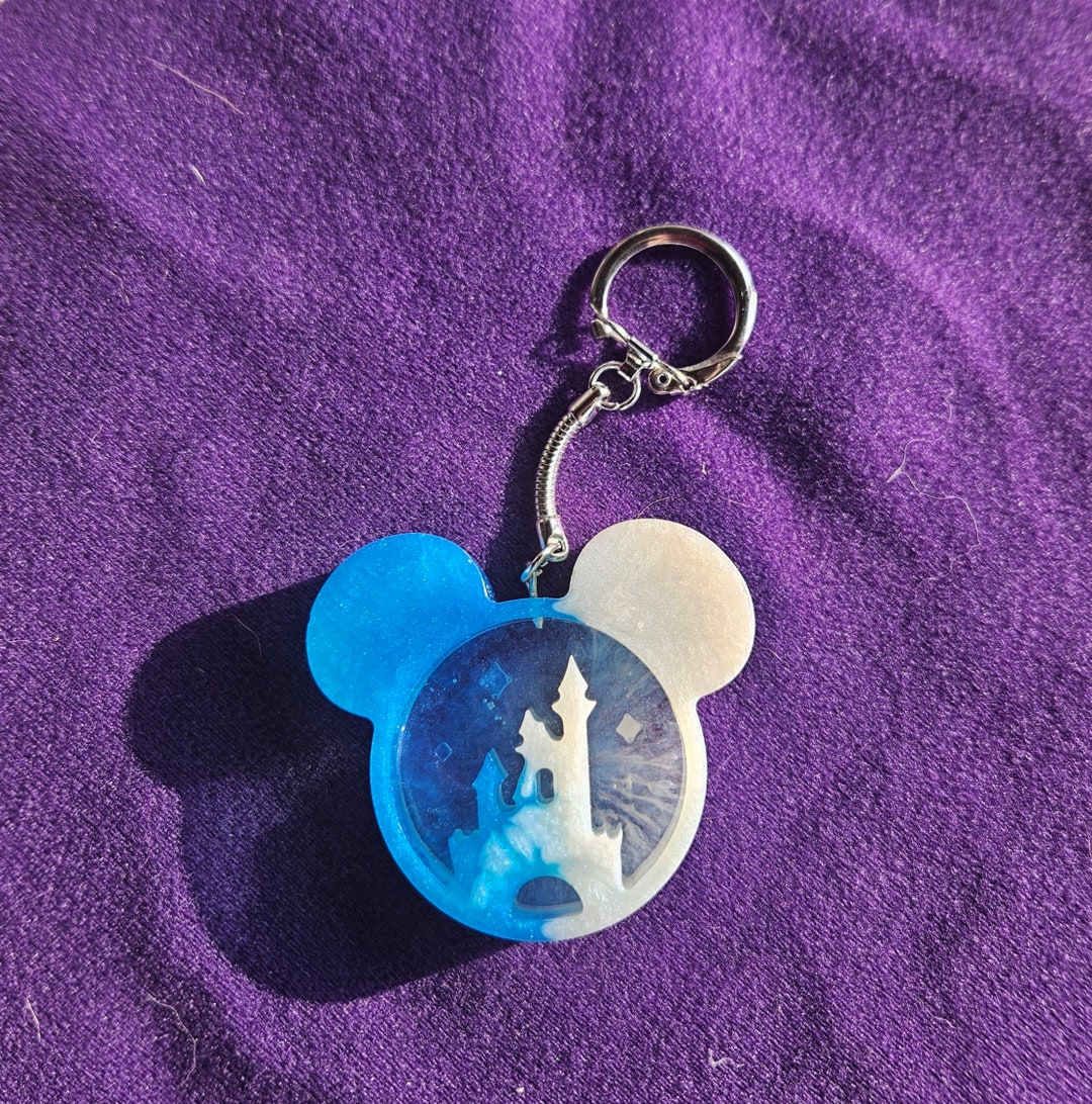 Cute Mouse Head Keychain - Etsy