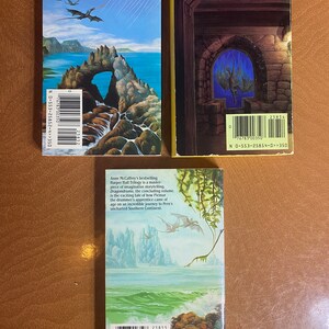 The Harper Hall Trilogy by Anne Mccaffrey Retro 1980 Softcover Books ...