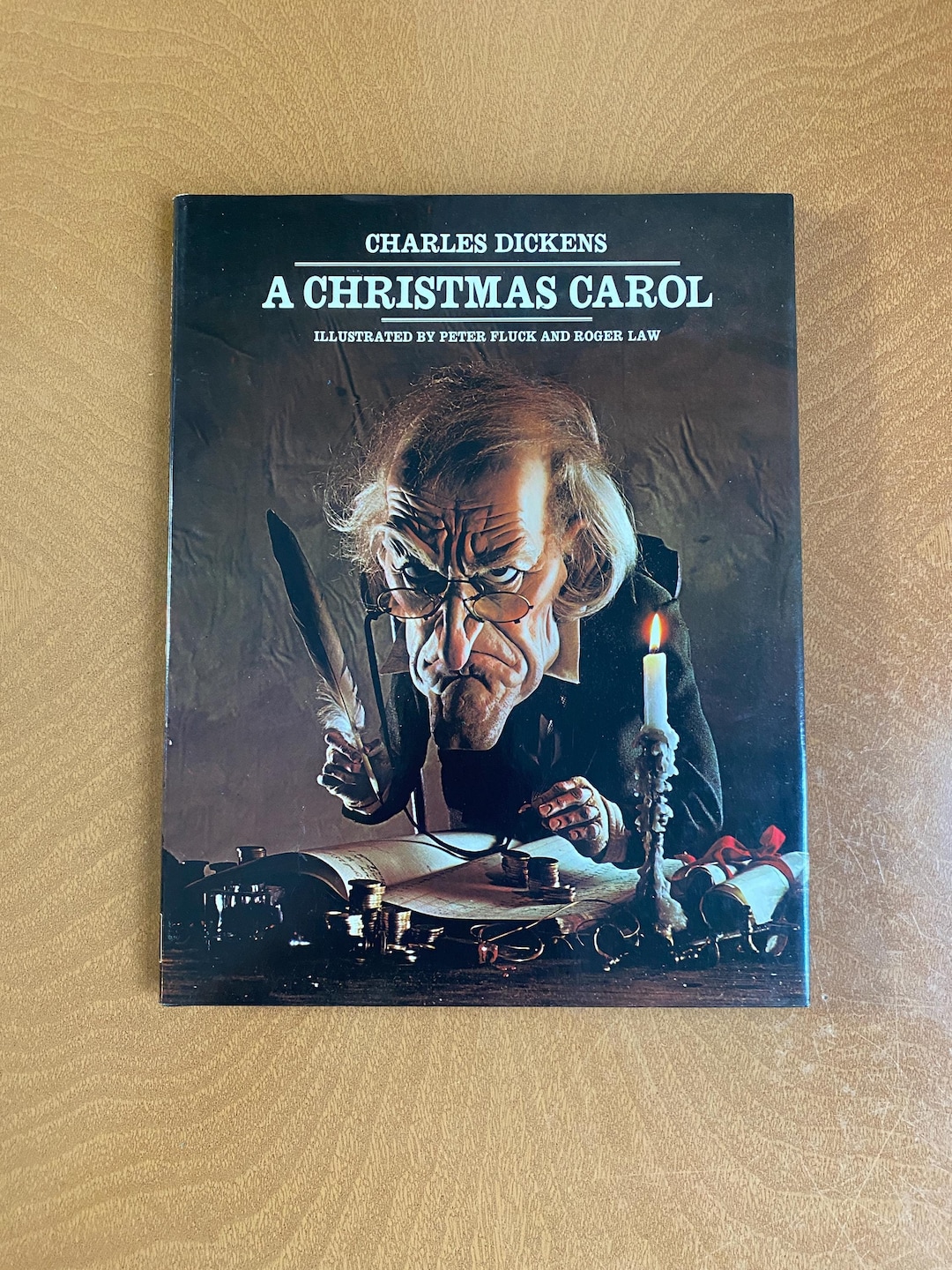 Charles Dickens a Christmas Carol Illustrated by Peter Fluck and Roger ...